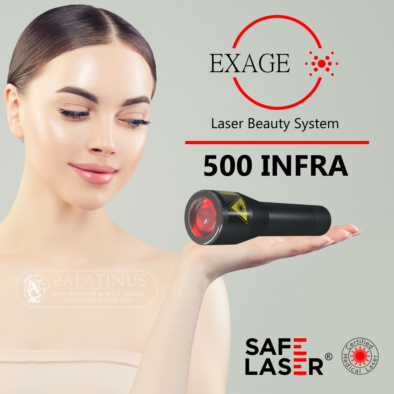 SAFE LASER 500 INFRA orvostechnikai lágylézer készülék - Palatinus Skin-Booster & Well-Aging ...